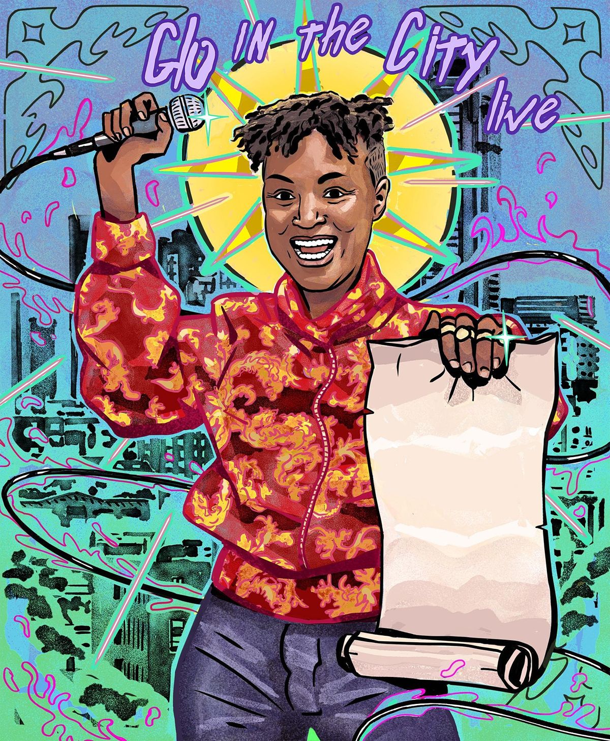 Glo in the City Live Poc Queer Comedy Show!! at Daily Press( Ocean Hill ...