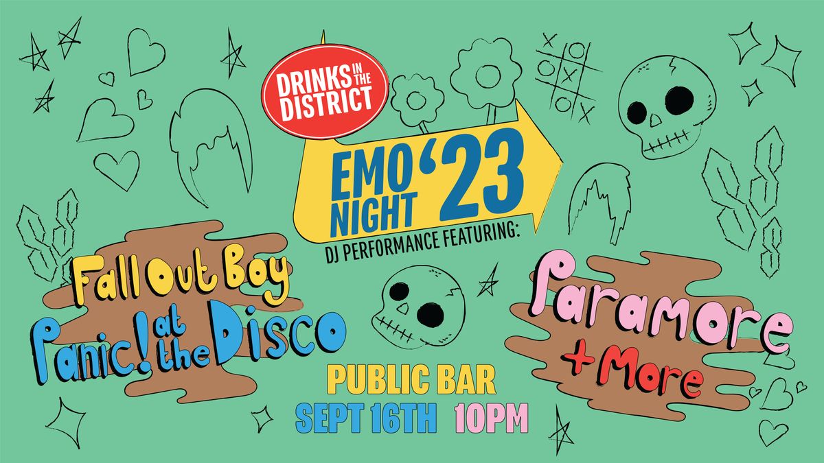Emo Night DC!! | Public Bar Live, Washington, DC | September 16 to ...