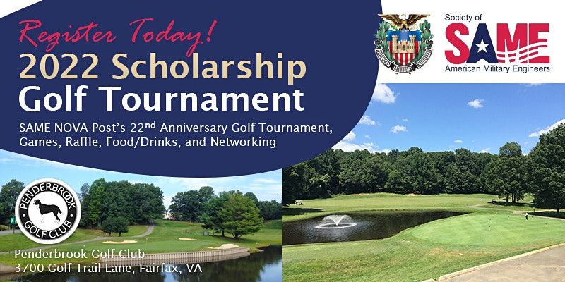SAME NoVA Post 22nd Anniversary Golf Tournament | Penderbrook Golf Club ...