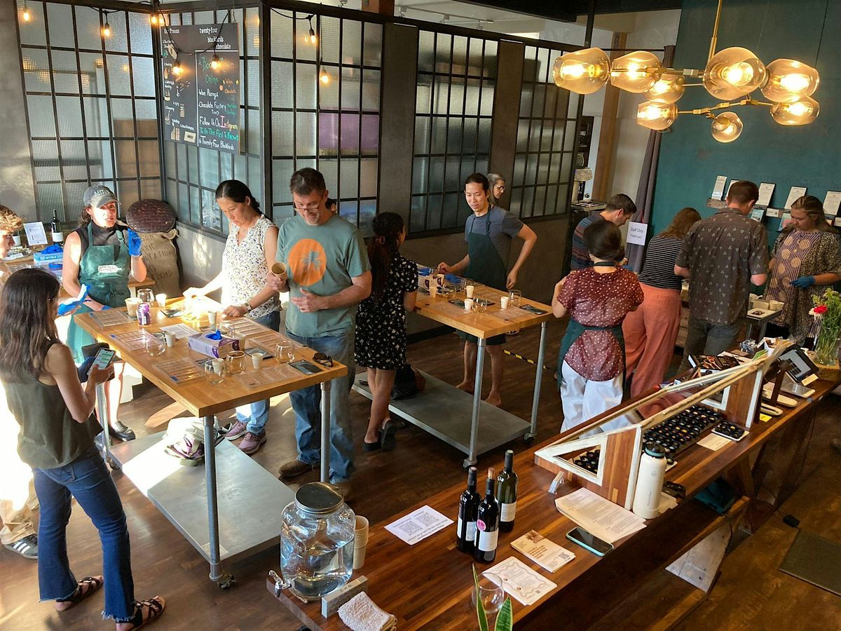Dark Chocolate Bar Decorating Class and Wine Pairing | 428 E Haley St ...