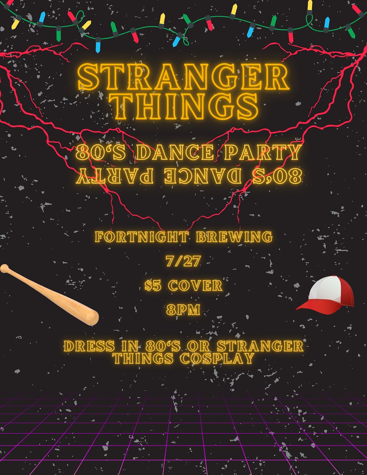 Stranger Things / 80s Dance Party | Fortnight Brewing Company, Cary, NC ...