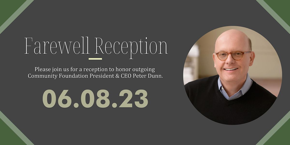 Farewell Reception for Peter Dunn | CNY Philanthropy Center, Syracuse ...