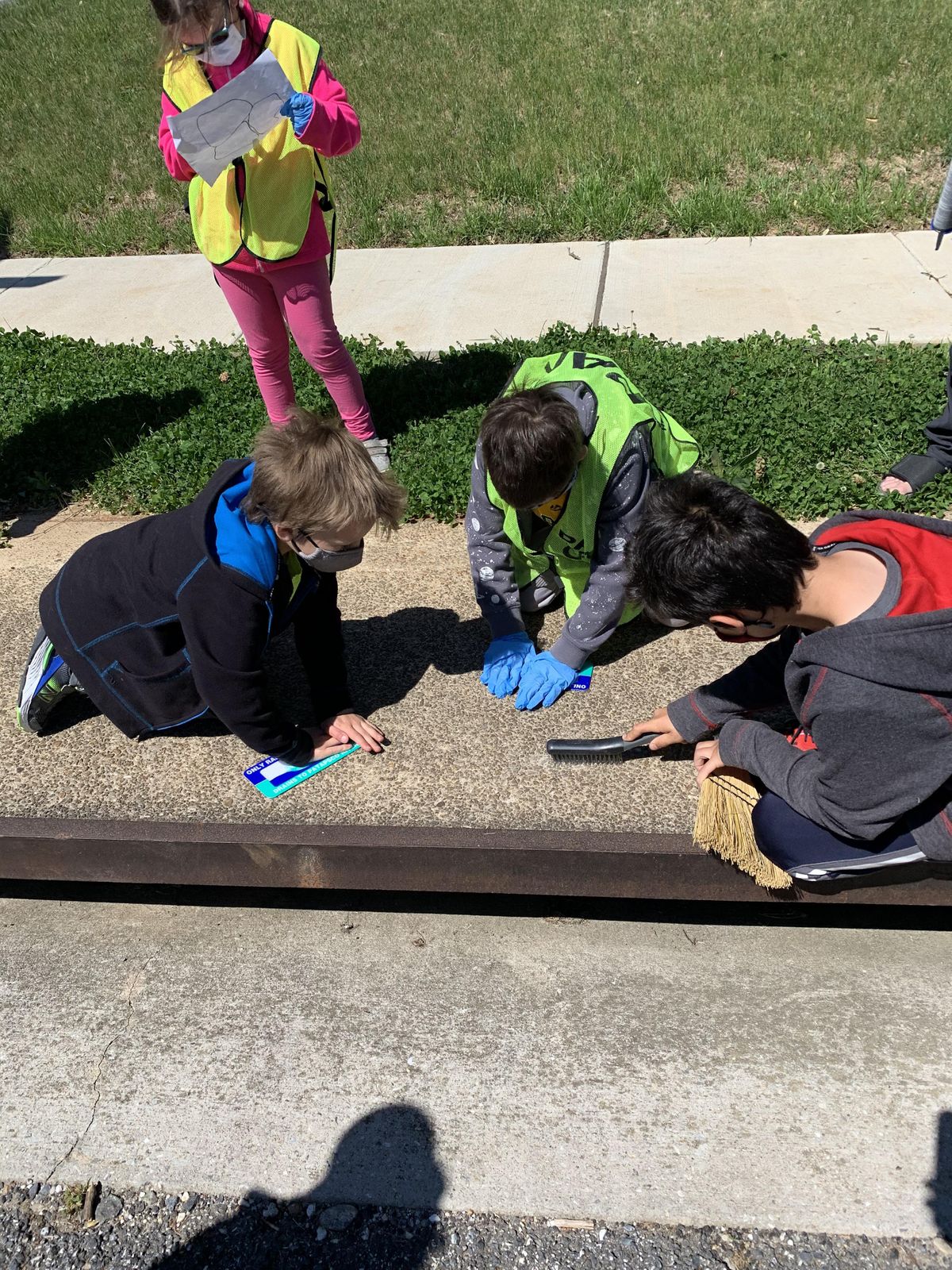 Storm Drain Labeling and Clean Up (Dorsey Crossings Neighborhood) at ...