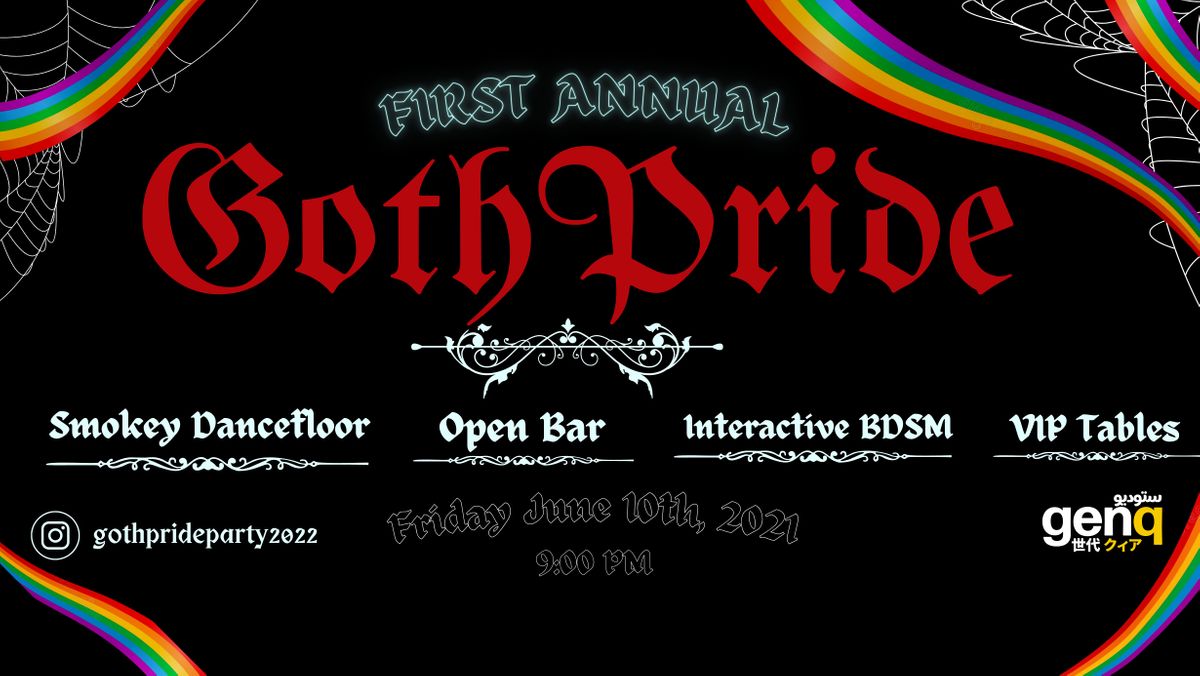 LA GOTH PRIDE at GenQ Studio, Los Angeles on 10th June, 2022