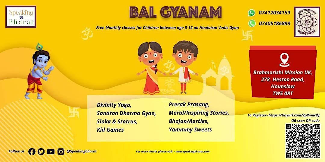 Speaking Bharat-Baal Gyanam | TW5 0RT, Hounslow, EN | February 25, 2023