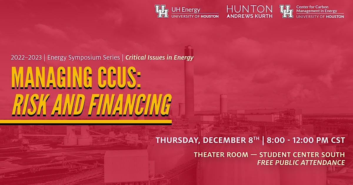 2022-2023 UH Energy Symposium Series | Houston Room - University of ...