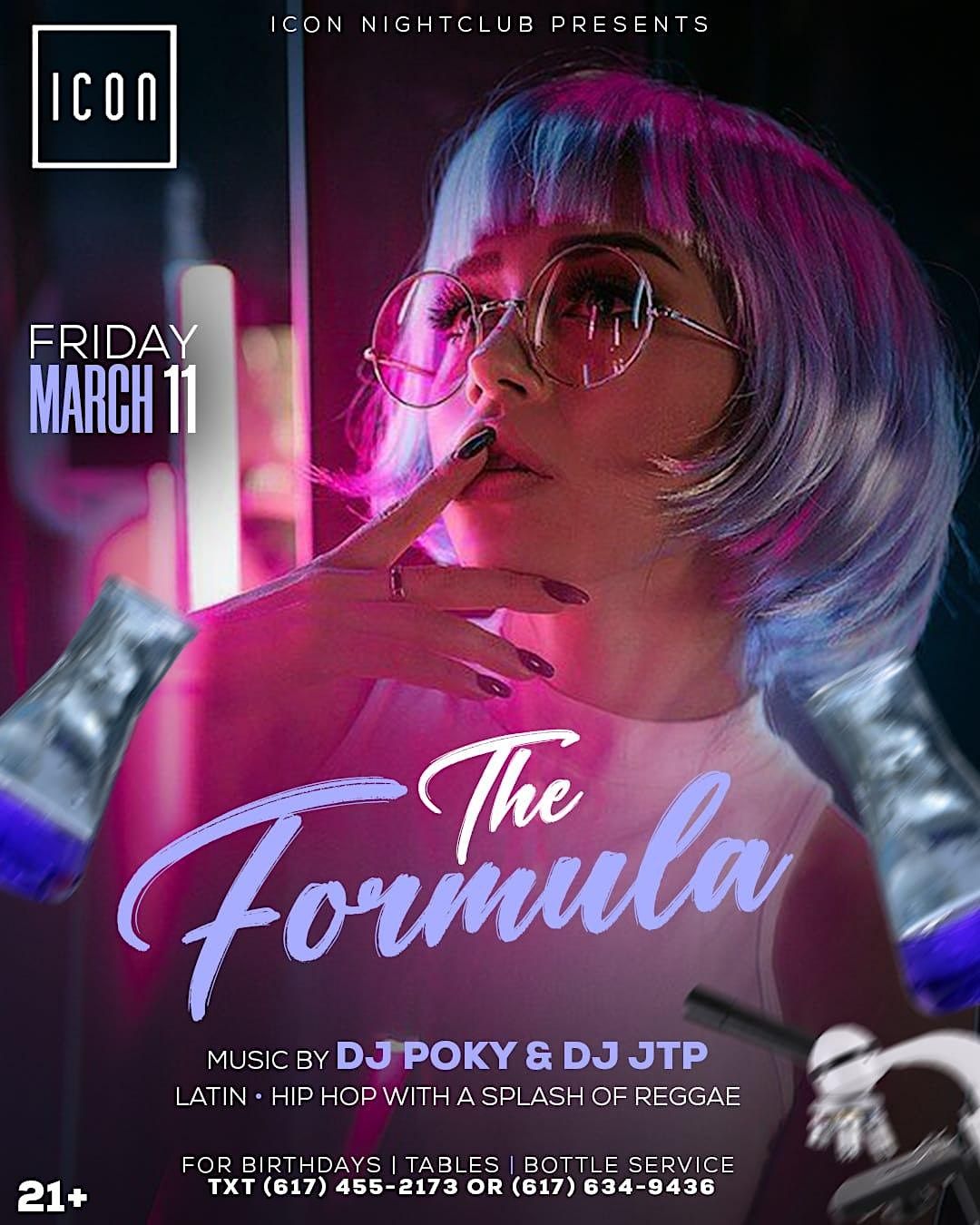 The Formula at Icon Nightclub, Boston on 30th September, 2022