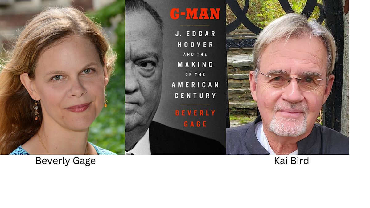 Beverly Gage on J Edgar Hoover, with Kai Bird at The Elebash Recital ...