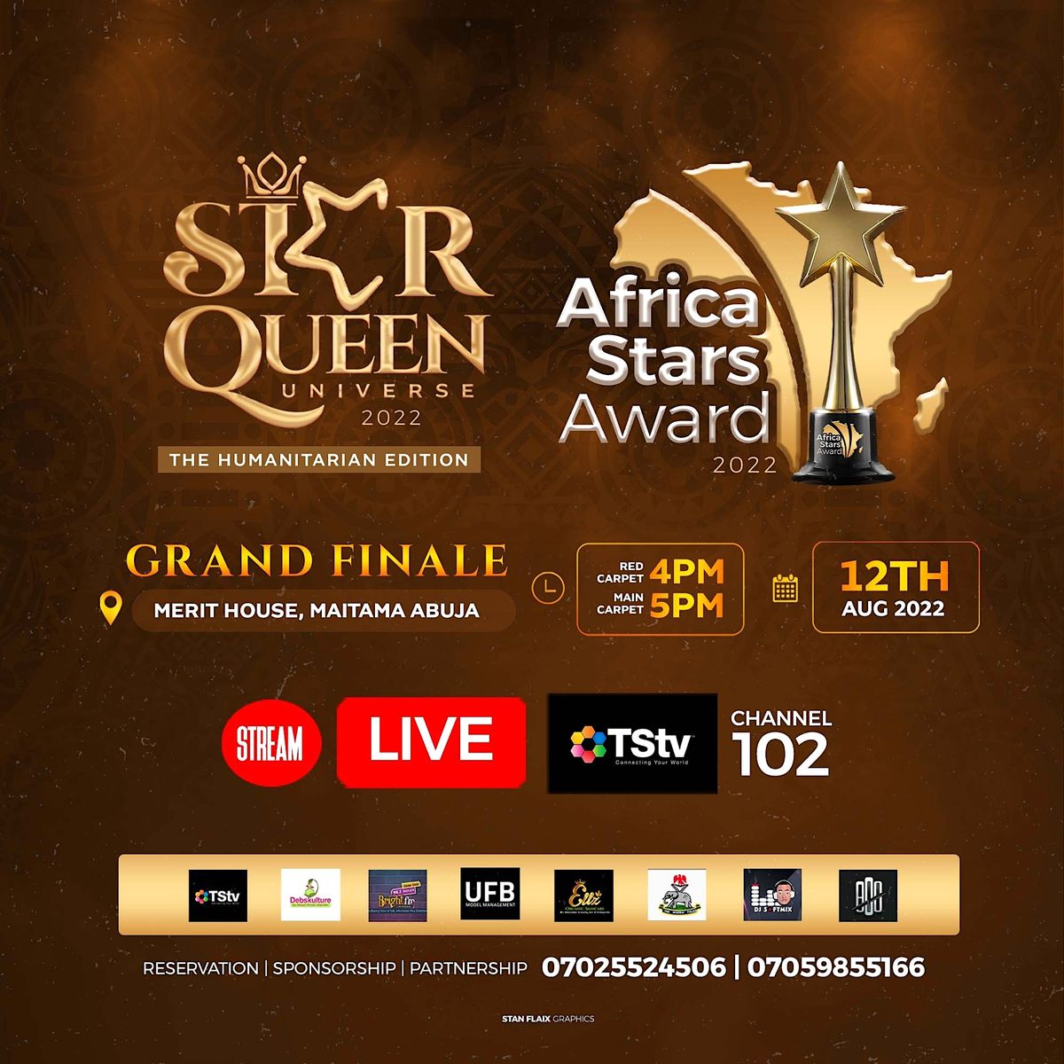 Star Queen Universe Beauty Pageant And Africa Star | Nigerian National Merit Award (NNMA)House ...