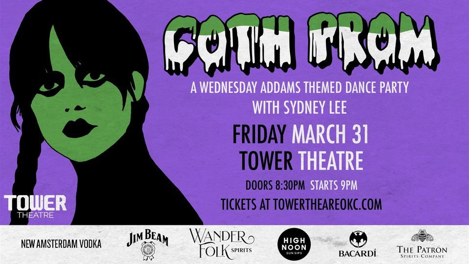 Goth Prom: Wednesday Addams Dance Party w/ Sydney Lee at Tower Theatre ...