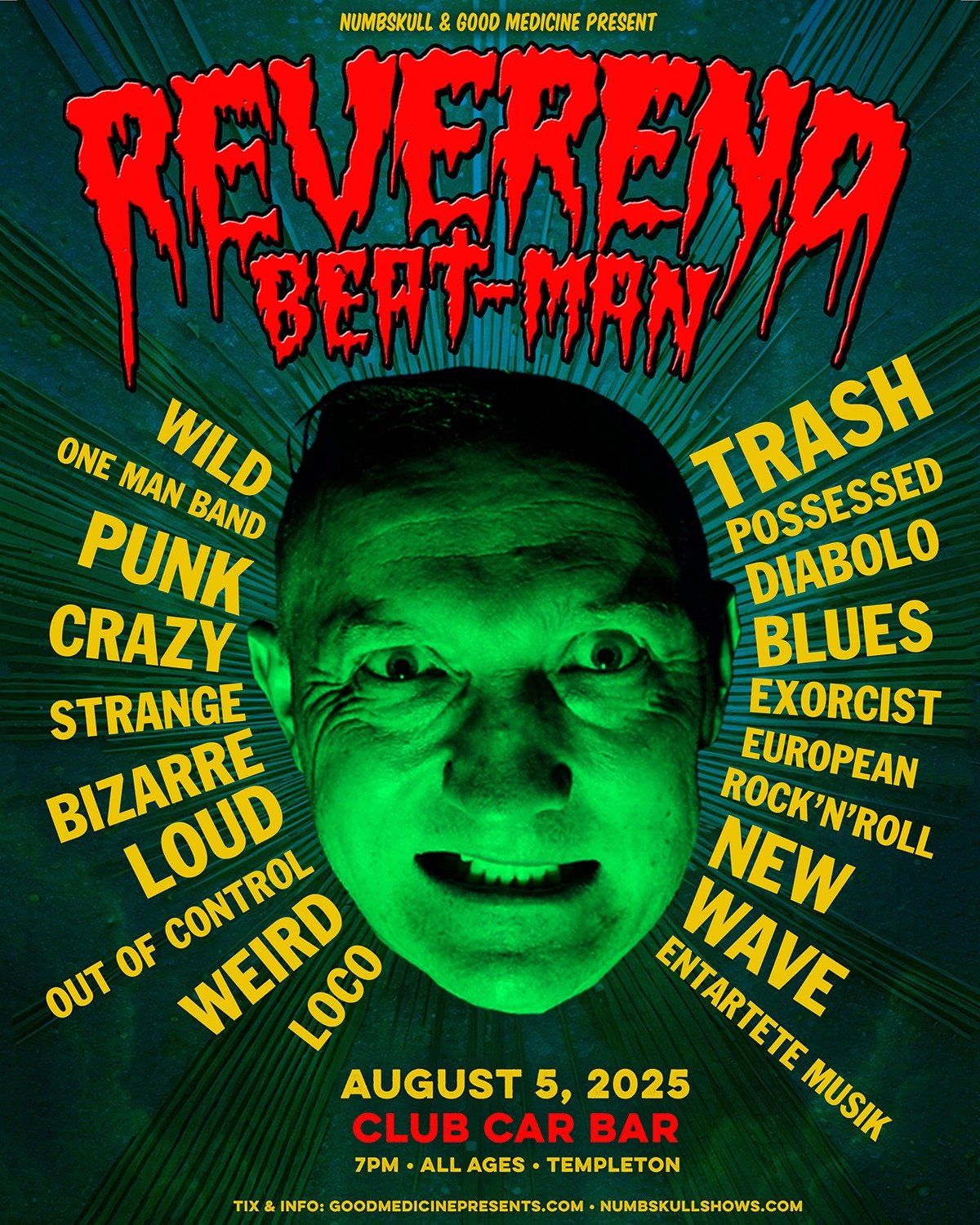 Reverend Beat-Man | Clock-Out Lounge, Seattle, WA | August 15, 2025