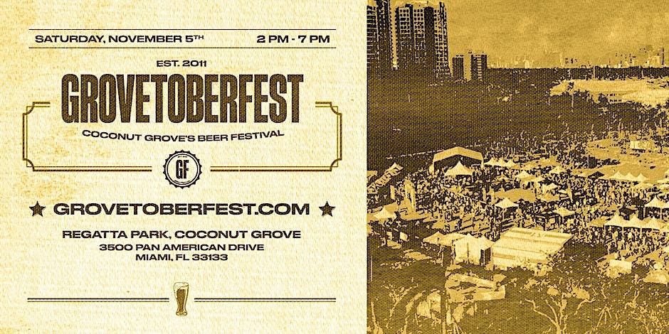 GrovetoberFEST 2022: Miamis Original & 1st Craft Beer Festival at ...
