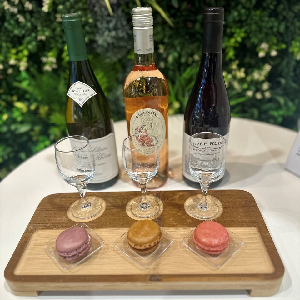 Macaron and Wine Pairing - France at Le Macaron Gainesville on 9th ...