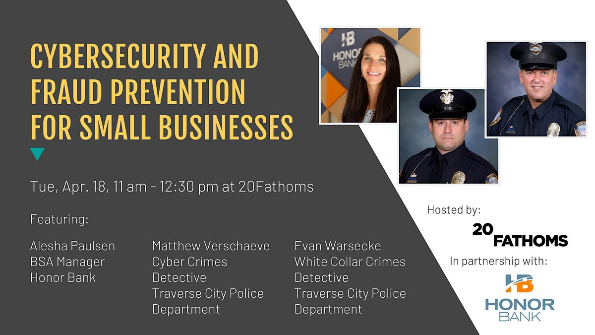 Cybersecurity and Fraud Prevention for Small Businesses at 20Fathoms ...