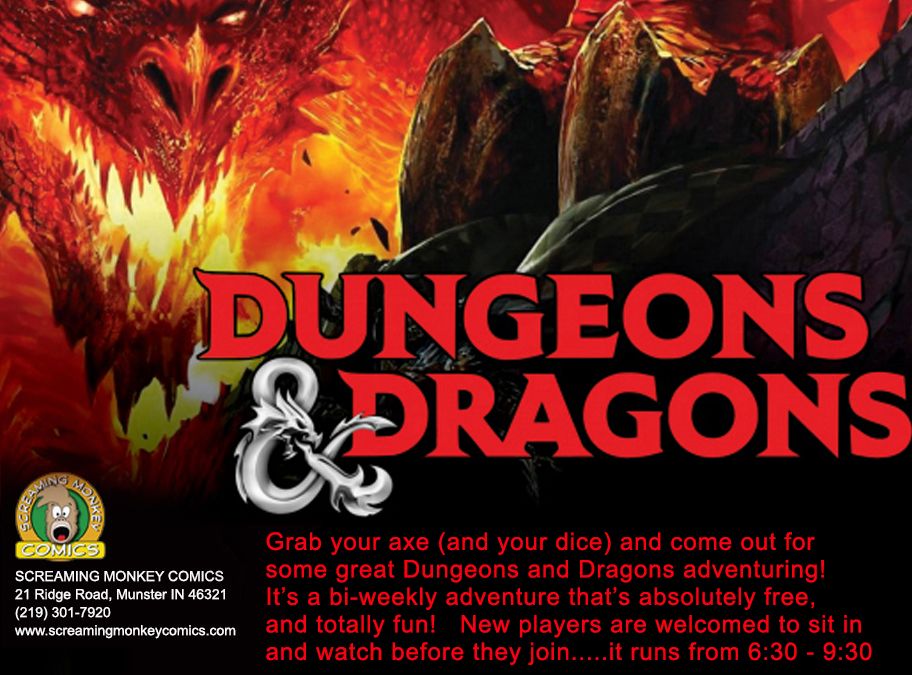 Dungeons and Dragons - The Ongoing Campaign | Screaming monkey comics ...