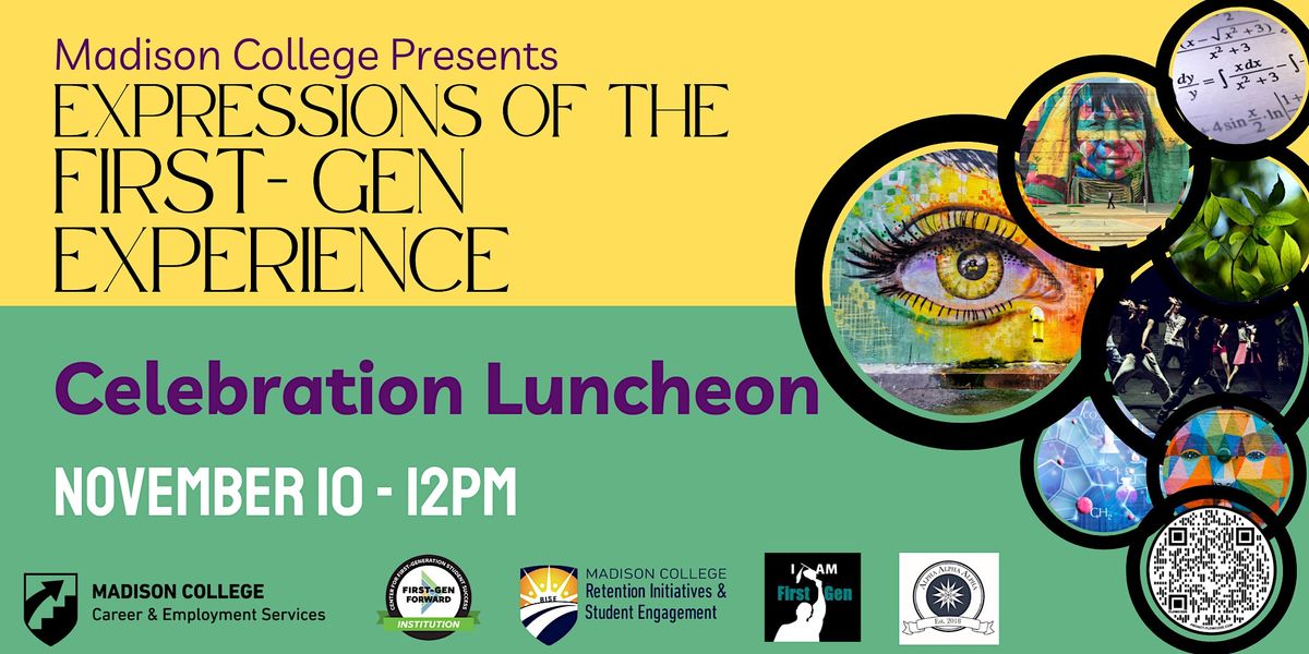 Expressions of the First-Gen Experience: Luncheon, Keynote, and Tri ...