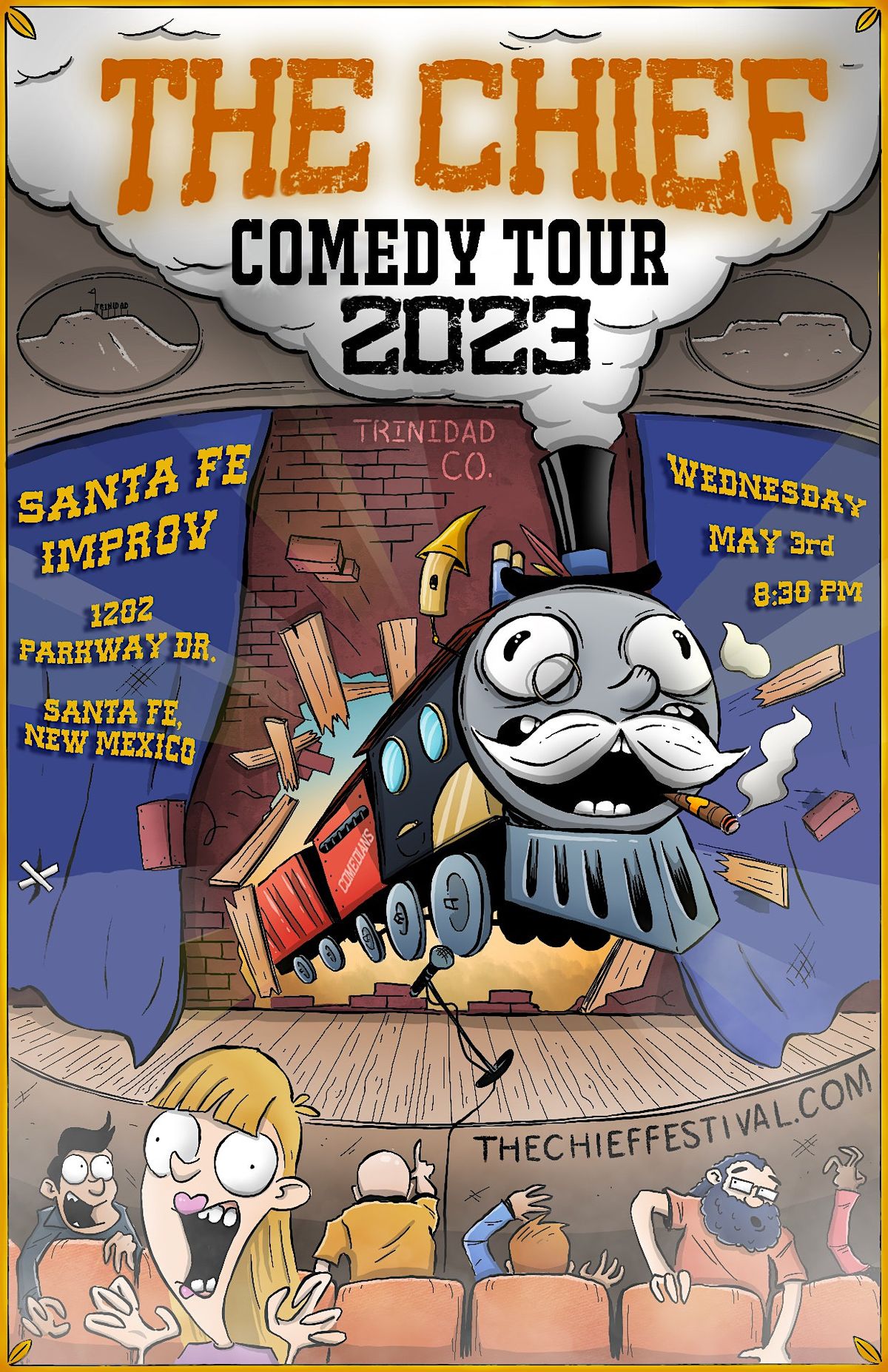CHIEF COMEDY TOUR- Ron Lynch - Hayden Kristal - Zach Abeyta - Jay ...