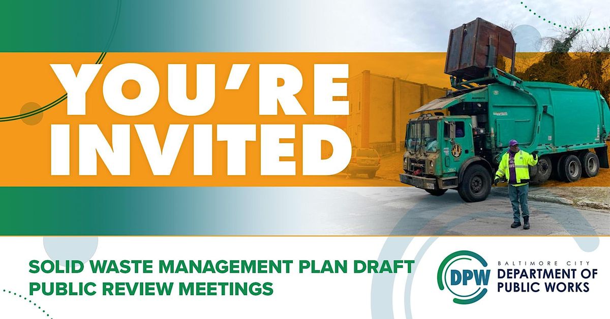 Solid Waste Management Plan Update - Final Draft Meeting 1 | Enoch Pratt Free Library ...