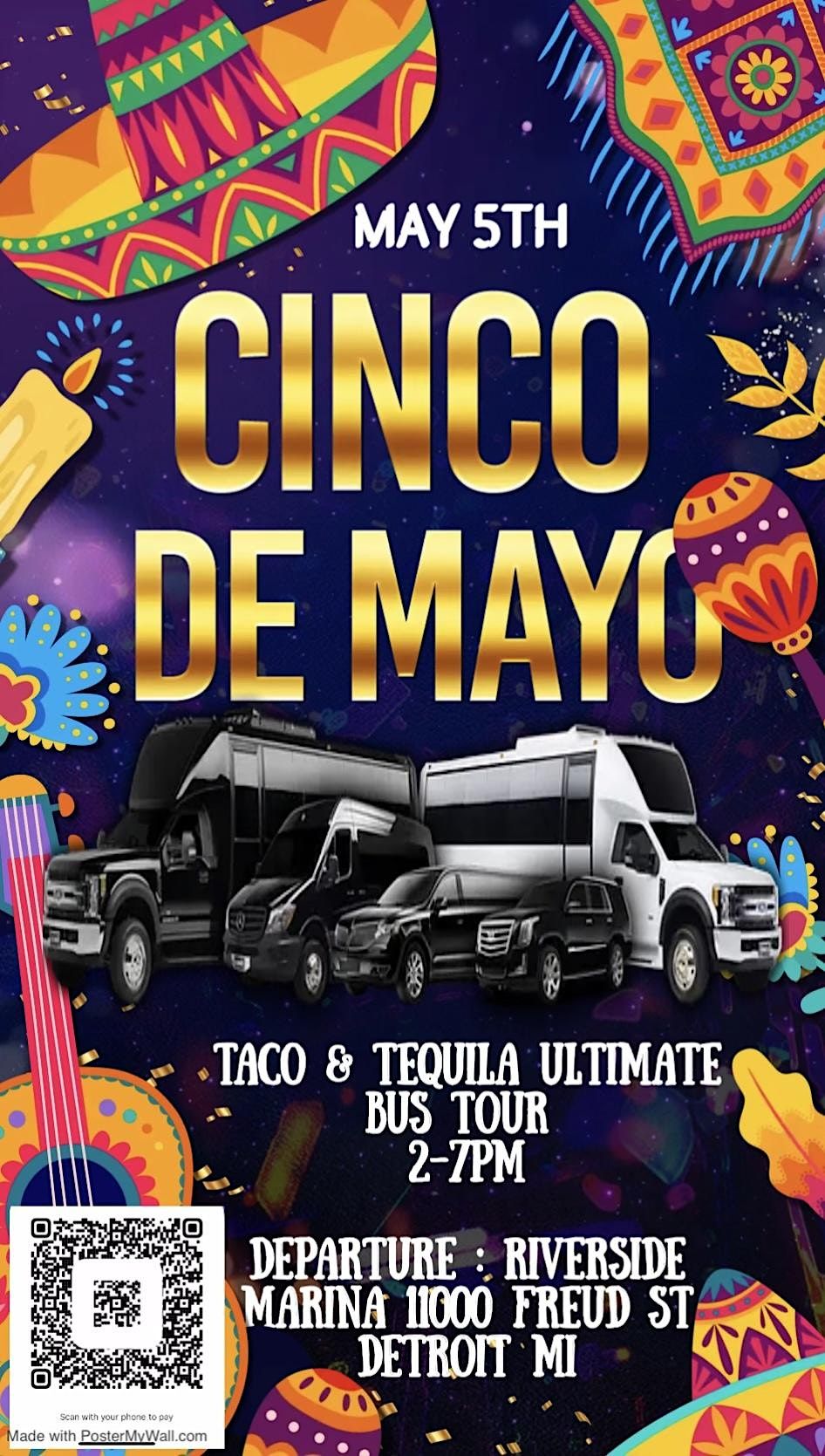 The Taco and Tequila Ultimate Bus Tour” at 11000 Freud St, Detroit on ...