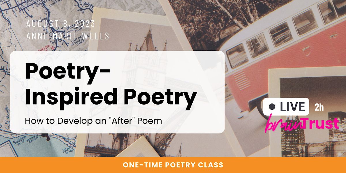 Poetry-Inspired Poetry: How to Develop an "After" Poem | Online ...