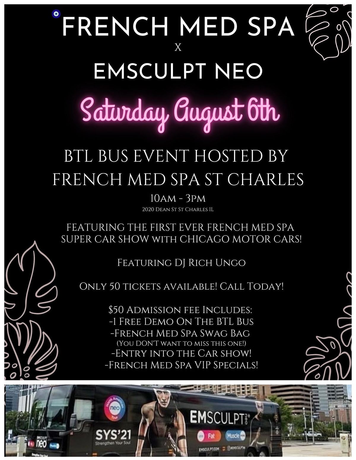 French Med Spa Emsculpt Neo Bus Tour! | French Med Spa & ºCryothérapie ...