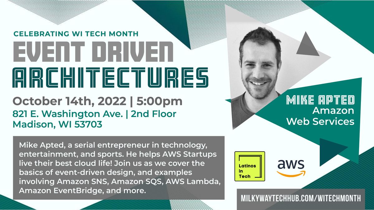 Event Driven Architectures | StartingBlock Madison | October 14, 2022