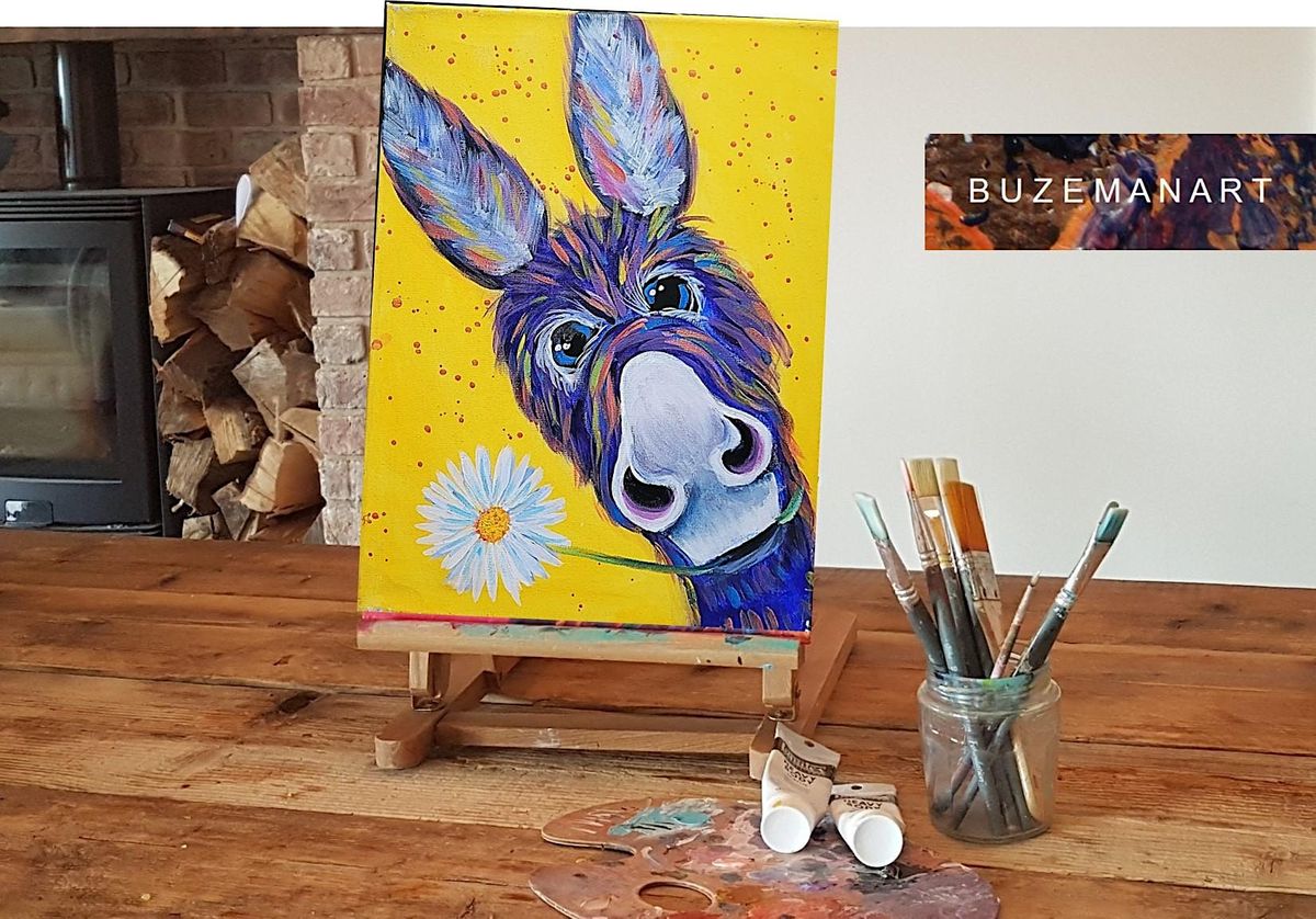 Dinky Donkey Painting workshop and Lunch @The Old George, Sykehouse at ...