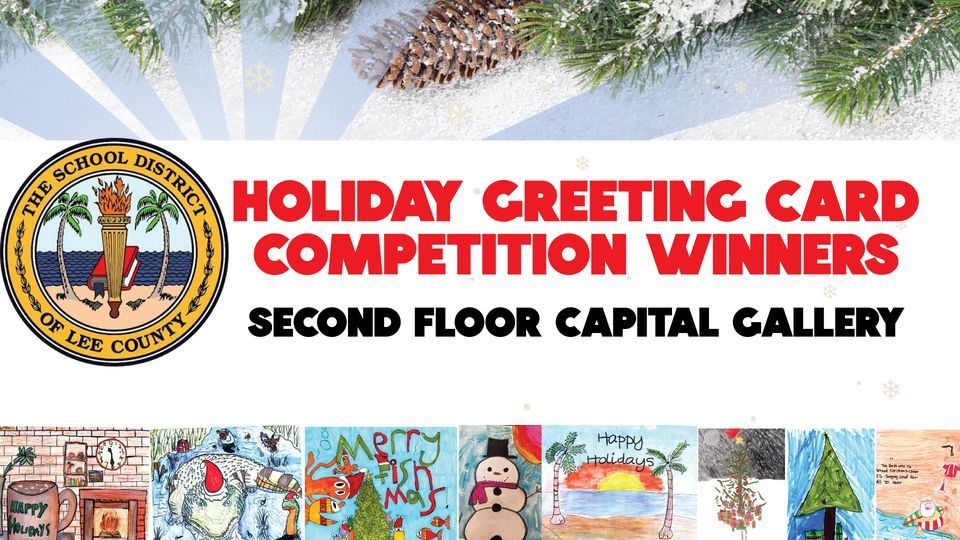 Holiday Greeting Card Competition Winners Show- Lee County Elementary ...