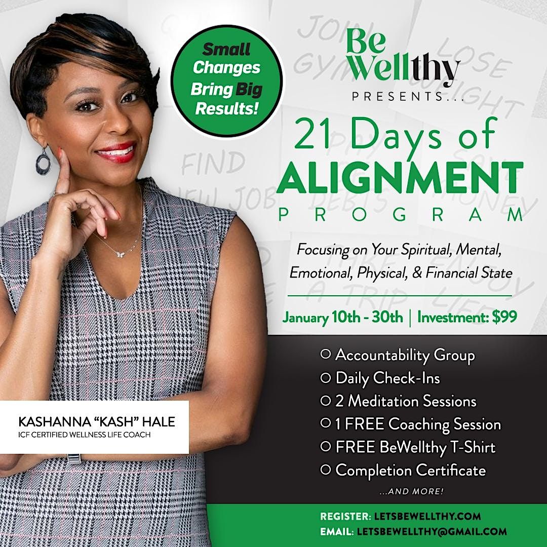 21 Days of Alignment Spring Program at Online on 19th March, 2023