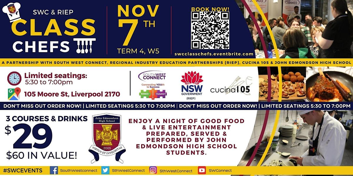 John Edmondson High School Class Chefs at Cucina 105, Liverpool on 7th ...