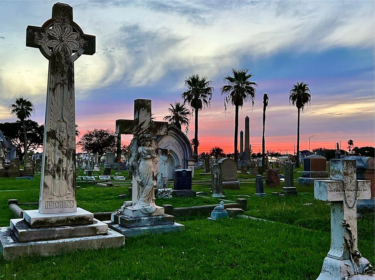 SUNSET TOUR OF GALVESTONS HISTORIC TRINITY CEMETERY at Trinity ...
