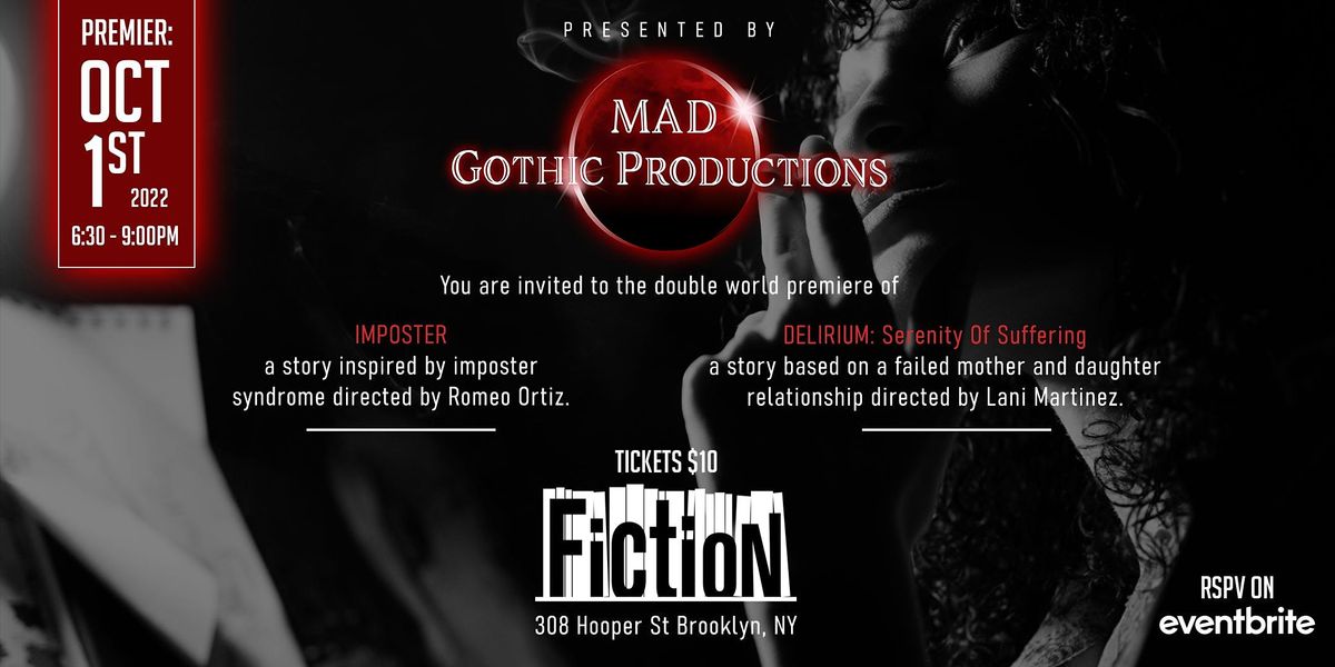 Imposter & Delirium: SOS DOUBLE World Premiere Screening | 308 Hooper ...
