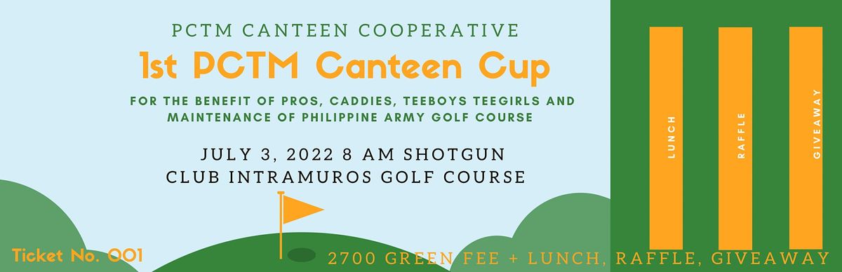 1st PCTM Canteen Cup 2022 | July 3 to July 4