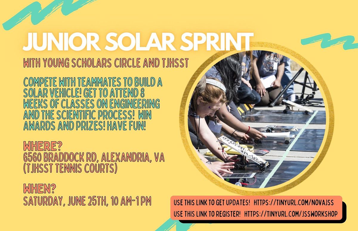 2022 Northern Virginia Junior Solar Sprint | Thomas Jefferson High ...