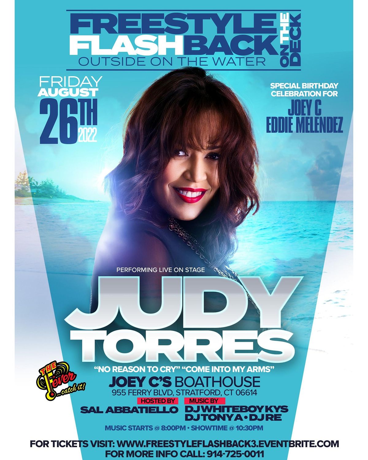 Freestyle Flashback Deck Party Pt.3 W/ Judy Torres Performing LIVE at ...