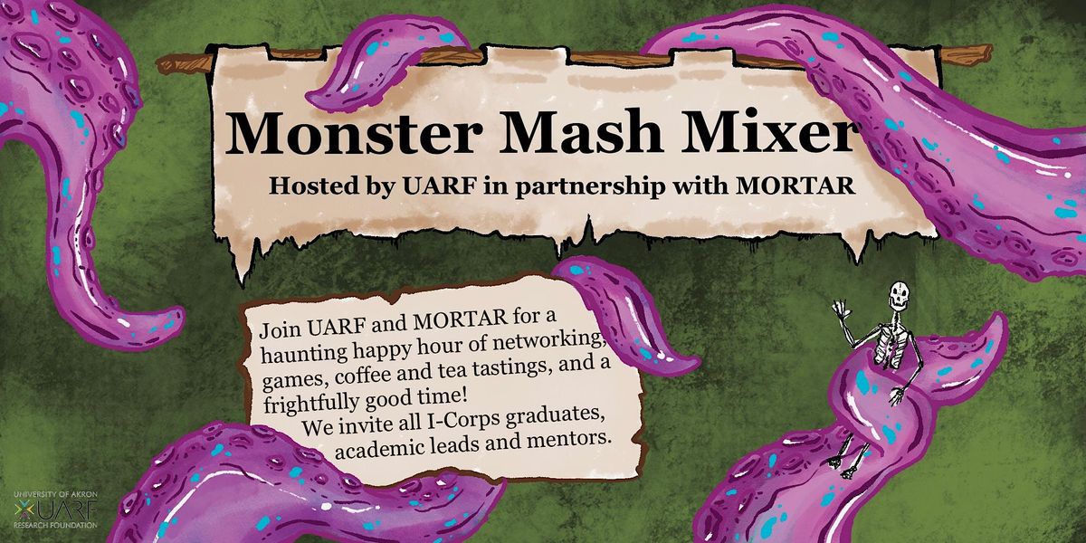 Monster Mash Mixer with UARF and MORTAR at Bounce Innovation Hub, Akron ...