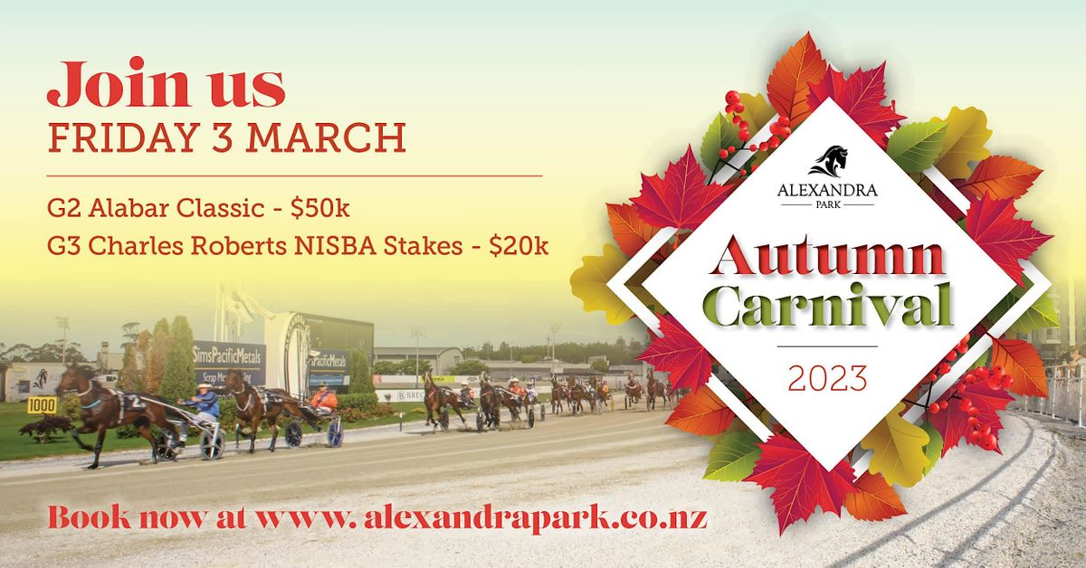 Autumn Harness Racing at Alexandra Park at Alexandra Park Raceway ...