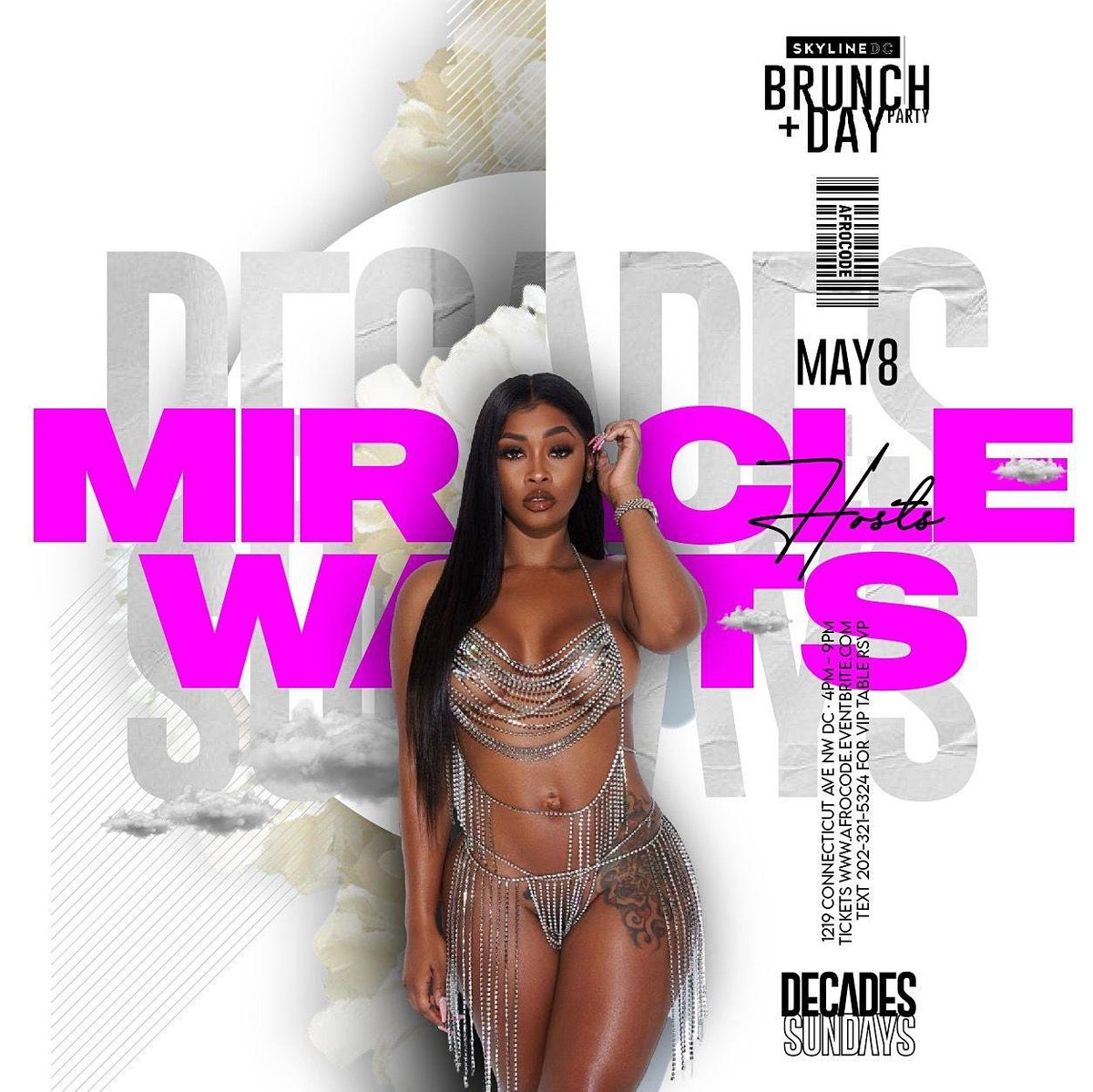 Miracle Watts Hosts | AfroCode DC Day Party | Decades Sundays {Sun May 8th} at Decades DC ...