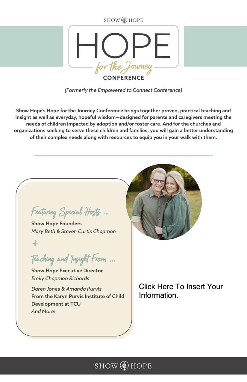 2022 Hope For The Journey - Simulcast at Springfield First UMC at ...