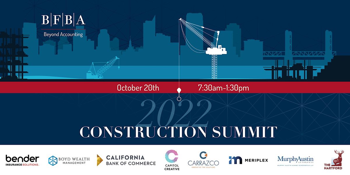 4th Annual BFBA Construction Summit 2022 at Arden Hills Resort ...