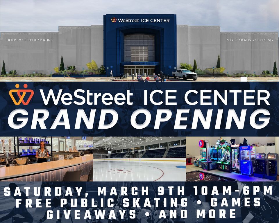 WeStreet Ice Center Grand Opening at 4143 S Yale Ave, Tulsa, OK on 9th ...