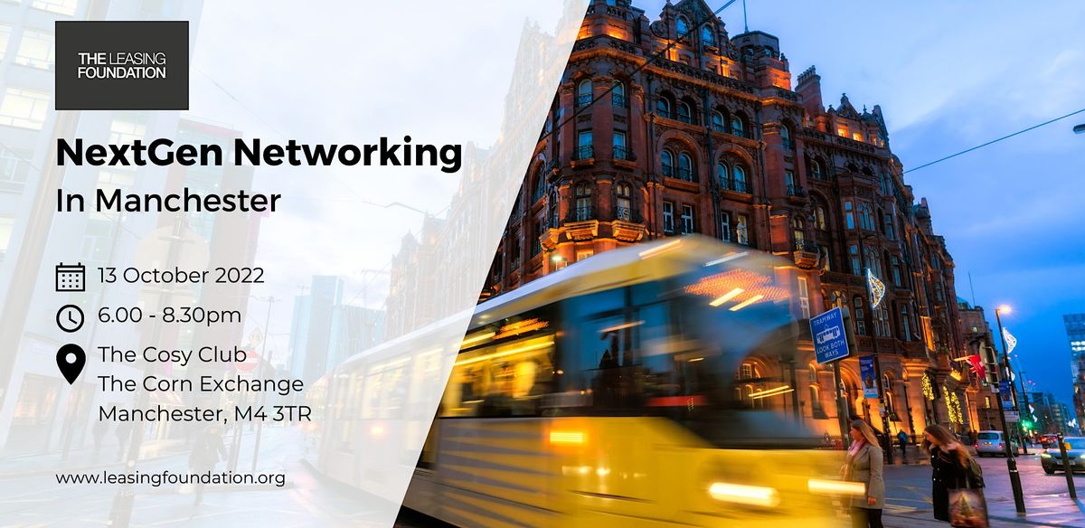Next Generation Networking in Manchester - 13 October | Cosy Club ...
