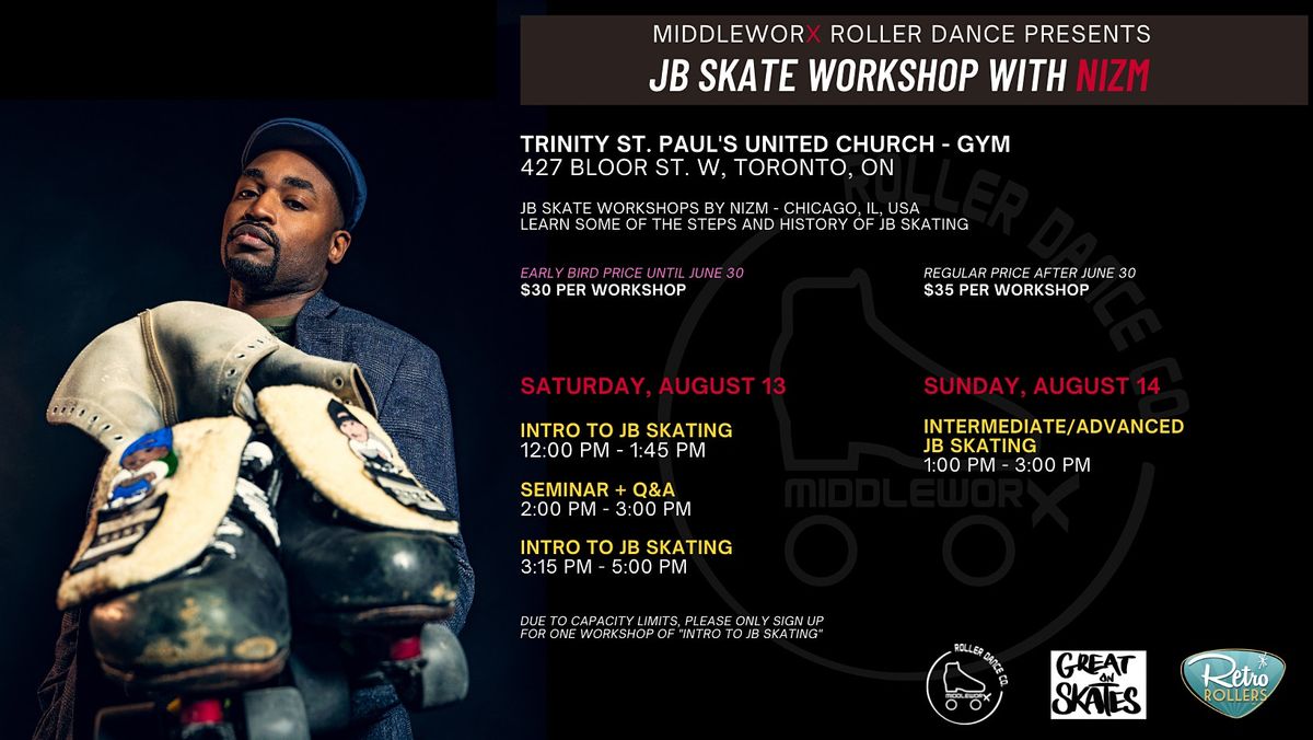 JB Skate Workshop with NIZM - Intro to JB Skating (Segment 1) at ...