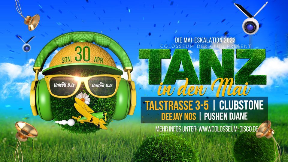 ? TANZ IN DEN MAI - EXCLUSIV "THE UNITED DJs" on DECKS ? | Discothek Colosseum, Fürstenberg, BB ...
