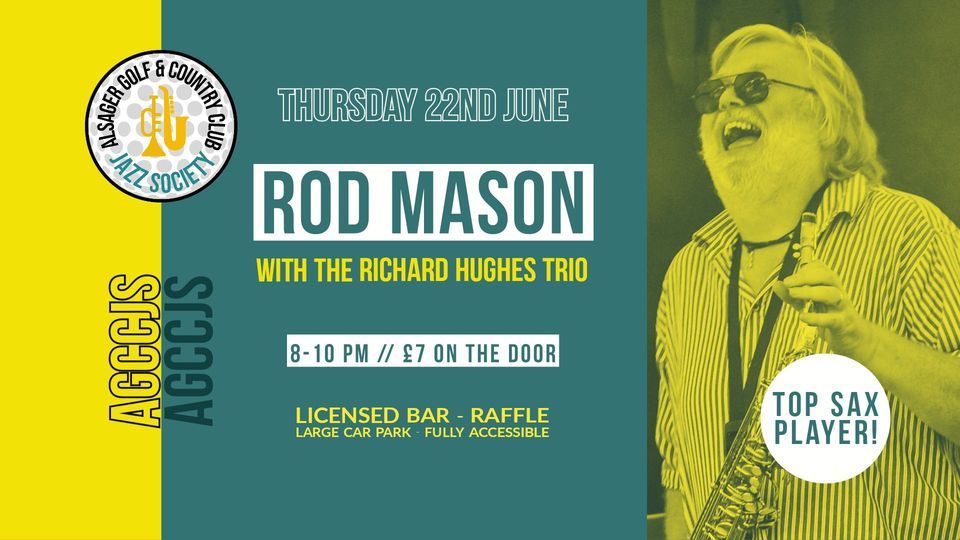Rod Mason with the Richard Hughes Trio | Alsager Golf & Country Club ...
