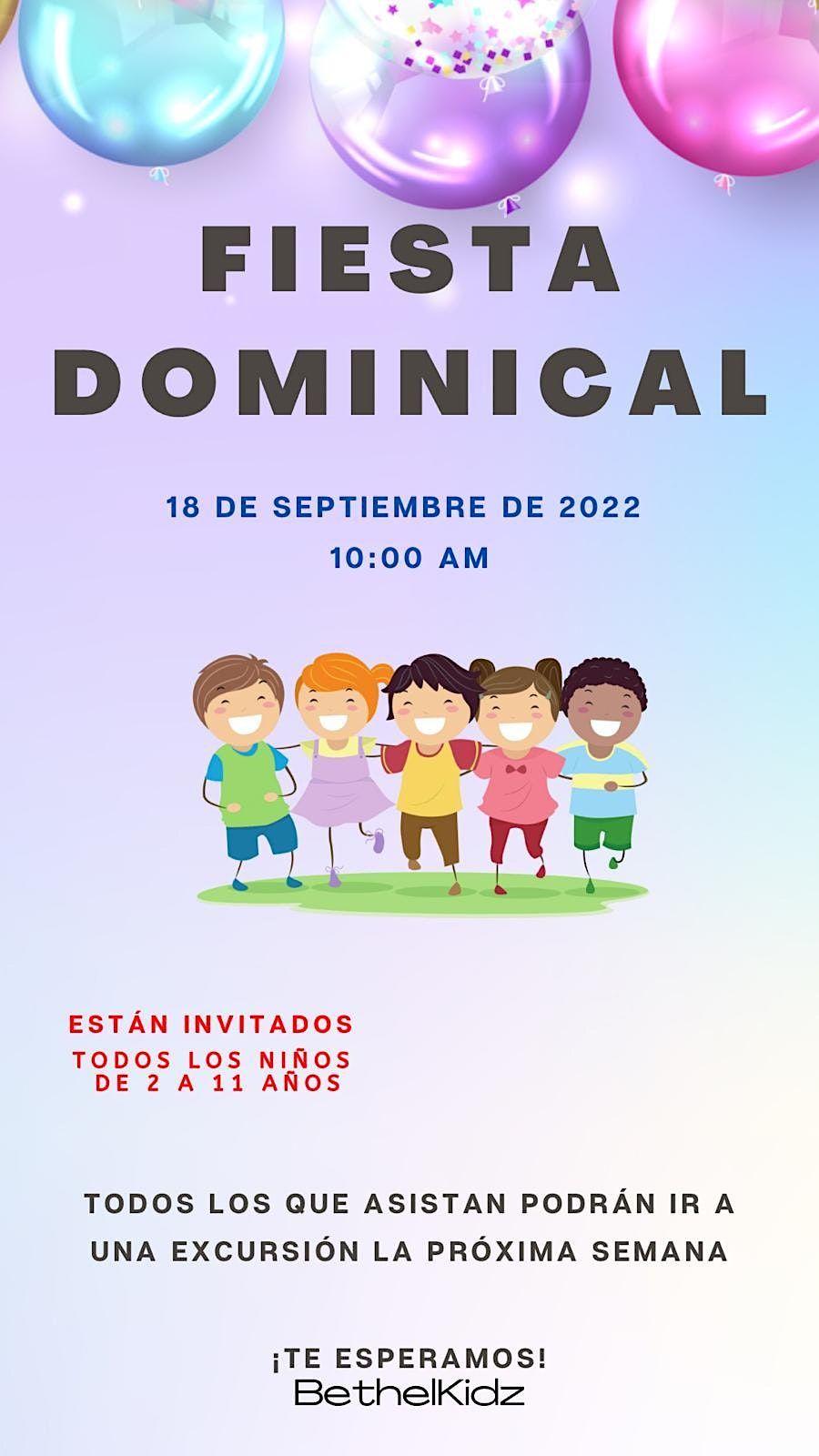 Fiesta Dominical | Bethel Baptist Church, Río Grande, PR | December 4, 2022