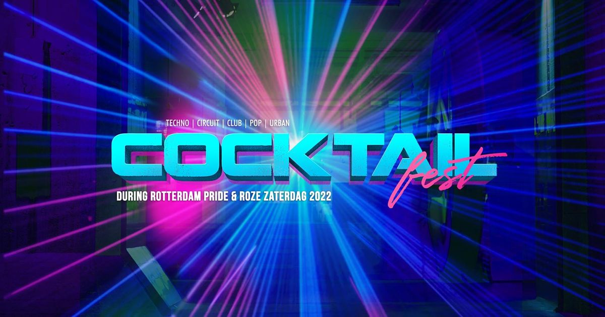 COCKTAIL FEST #7 | Rotterdam Pride x Roze Zaterdag at Maassilo ...