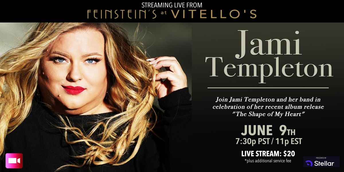 LIVESTREAM: JAMI TEMPLETON at Online on 9th June, 2022