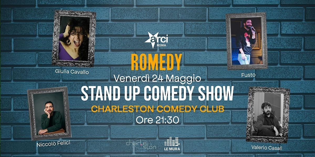 ROMEDY~STAND UP COMEDY SHOW~CHARLESTON COMEDY CLUB at CHARLESTON COMEDY ...