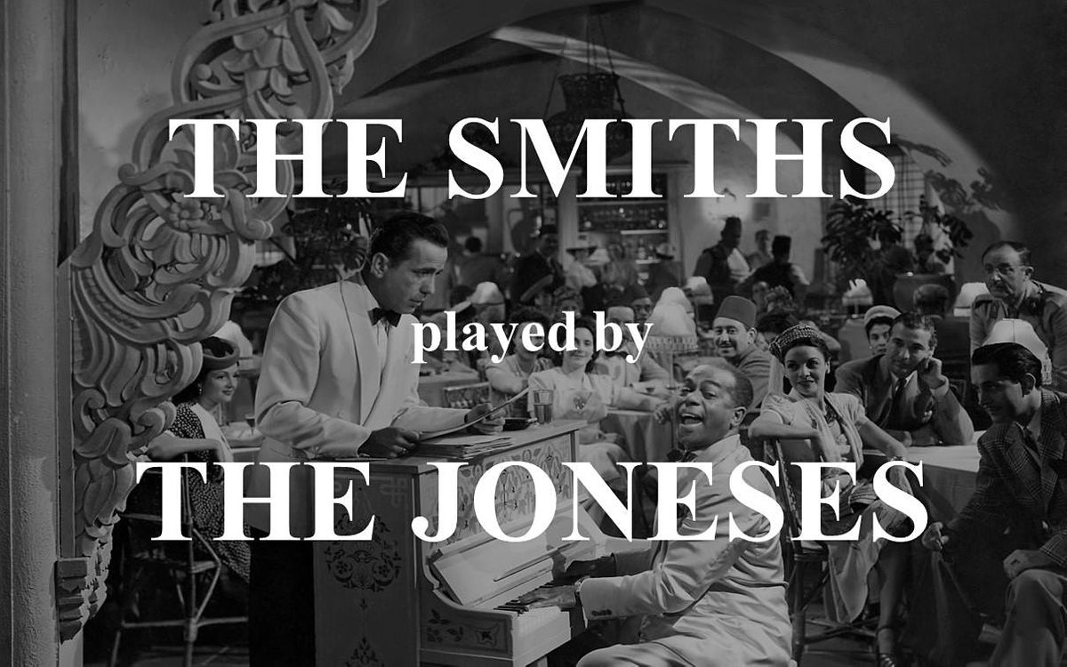 The Smiths tribute band The Joneses - 28th May - Pelton Arms at Pelton ...